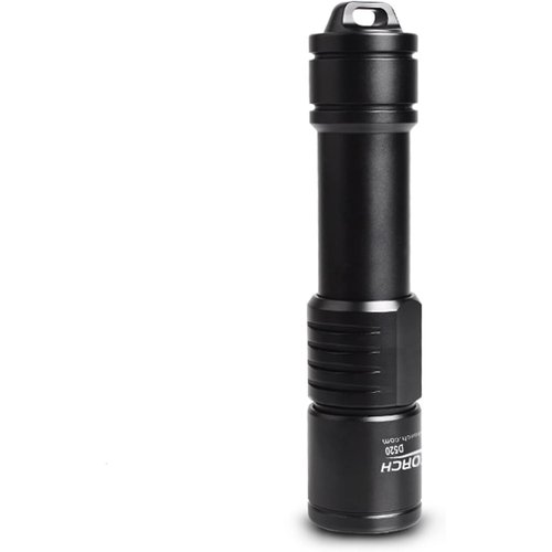 ダイビングライトIPX8防水 LEDライト 水中懐中電 深海や洞穴潜水夜間作業 キャンプ アウトドア回転スイッチ