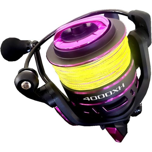 ライトショアジギング PEライン付 ハイギア スピニン 000XH PE1.5号200ｍ付 ori-951032