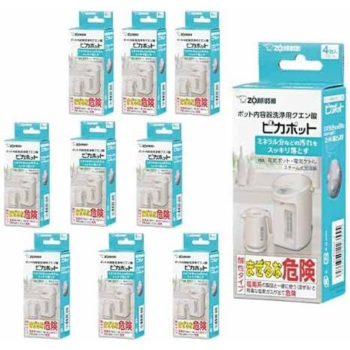 象印マホービン ポット内容器洗浄用クエン酸 ピカポット CD-KB03X-J 30g×4包 ×10個セット