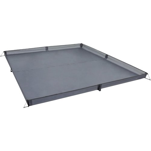 Farfly リビングシート 立ち上がり テントシート 00mm 防水 グランドシート 収納袋付き240x240