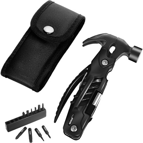 GRIPREX マルチツール キャンプギア アウトドア 種類の道具箱 ポーチ付き サバイバル ナイロンポーチ付き