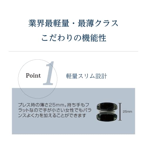 アイビル FDストレートアイロン 280×27×27mm/170g(コードのぞく)の通販