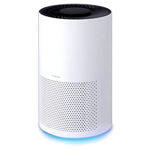 アイリスオーヤマ 空気清浄機 16畳 集塵脱臭フィルター 小型 静音 ホコリ 花粉 おやすみモード IAP-A35-W