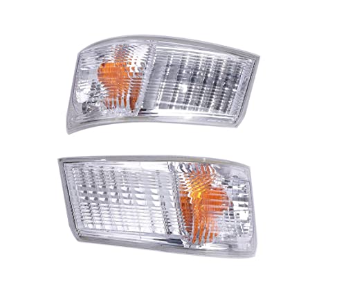 CustomDivine ウインカー ランプ ライト レンズ ブルーテック キャンター FBA00/20/30/50/60 FEA20/50/80 FDA00/20/40 FGA20 右側 運転席 左側 助手席 三菱 ふそう 汎用 社外品