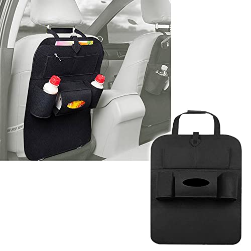 BELSUS URIS 車用 収納ポケット シンプル 大容量 シートバックポケット ドライブカバー 後部座席 収納カバー お出かけポケット ...