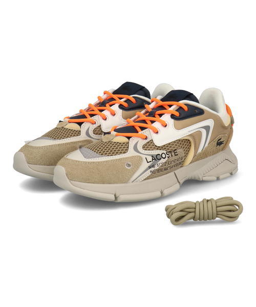 LACOSTE ラコステ L003 NEO 123 1 SMA メンズスニーカー(L003ネオ1231SMA) 45SMA0001 KN1 カーキ/ネイビー