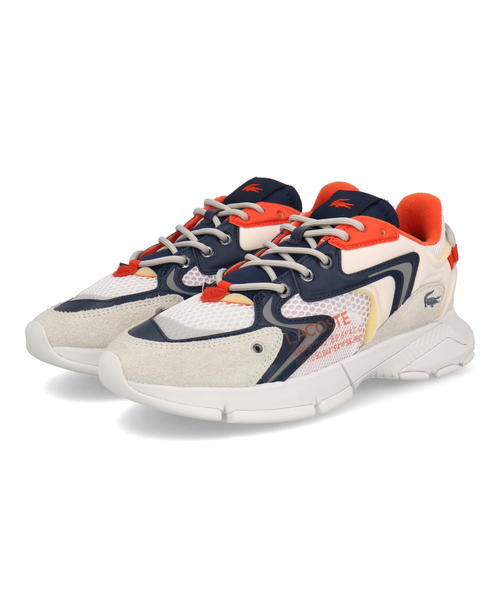 LACOSTE ラコステ L003 NEO 223 1 SMA メンズスニーカー(L003ネオ2231SMA) 46SMA0003 1U2 ホワイト/オレンジの通販はau PAY マーケット ...