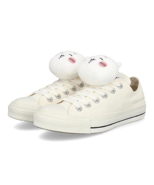 converse コンバース ALL STAR MC OX / CHIIKAWA【ちいかわ】マスコット取り外し可能 レディーススニーカー(オールスターMCOX/ちいかわ) 31314170 ちいかわ