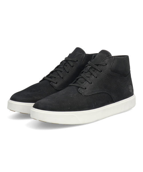 Timberland ティンバーランド EMERSON STREET MID LACE SNEAKER メンズブーツ チャッカ(エマーソンストリートミッドレーススニーカー) A6BW6 W05 ブラック