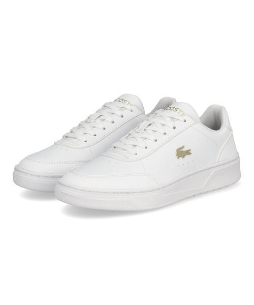 LACOSTE ラコステ COURT PRO 225 3 SFA レディーススニーカー(コートプロ2253SFA) 50SFA0071 216 ホワイト/ゴールド