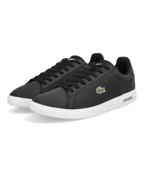 LACOSTE ラコステ LITE BASE 1 224 1 SFA レディースレザースニーカー(ライトベース12241SFA) 48SFA0124 312 ブラック/ホワイト