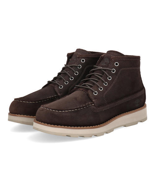 Timberland ティンバーランド BRITTON MILLS MID LACE CHUKKA BOOT メンズブーツ(ブリットンミルズミッドレースチャッカブーツ) A6CEP EIV ダークブラウン