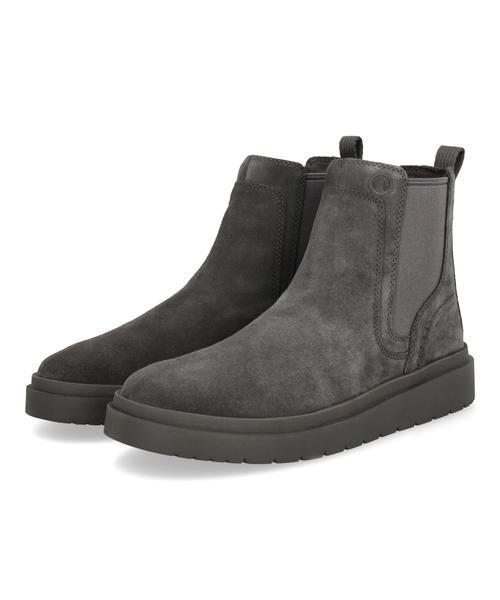 Clarks クラークス POLDEN EASY メンズブーツ サイドゴア(ポールデンイージー) 26183406 ダークグレースエード