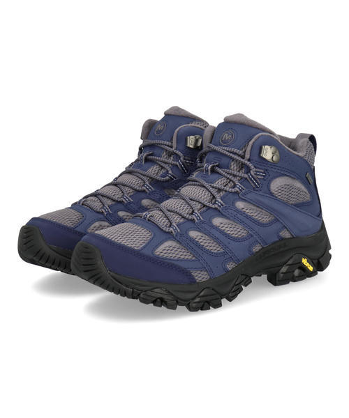 MERRELL メレル MOAB 3 SYNTHETIC MID GTX【防水透湿】メンズアウトドアシューズ GORE-TEX(モアブ3シンセティックミッドゴアテックス) J500637 グレーストーン