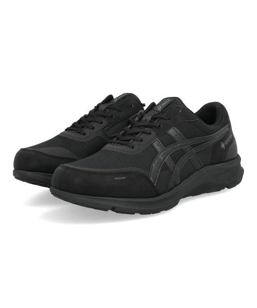 ASICS アシックス HADASHIWALKER M063 防水透湿 GORE-TEX 幅広3E メンズウォーキングシューズ ゴアテックス(ハダシウォーカー) 1291A063 001 ブラック/ブラック