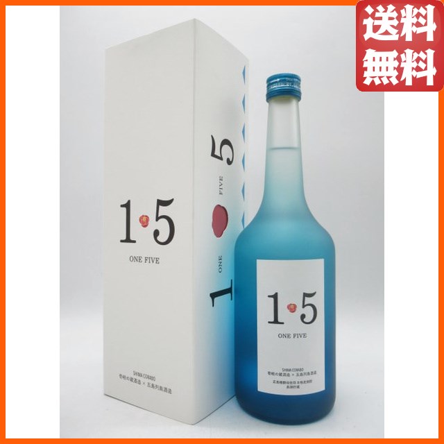 【限定品】 壱岐の蔵酒造 1・5 ONE FIVE ワン ファイブ 麦焼酎 30度 720ml 五島列島酒造とのコラボの通販はau PAY マーケット - ちゃがたパーク（お酒の専門店 ...