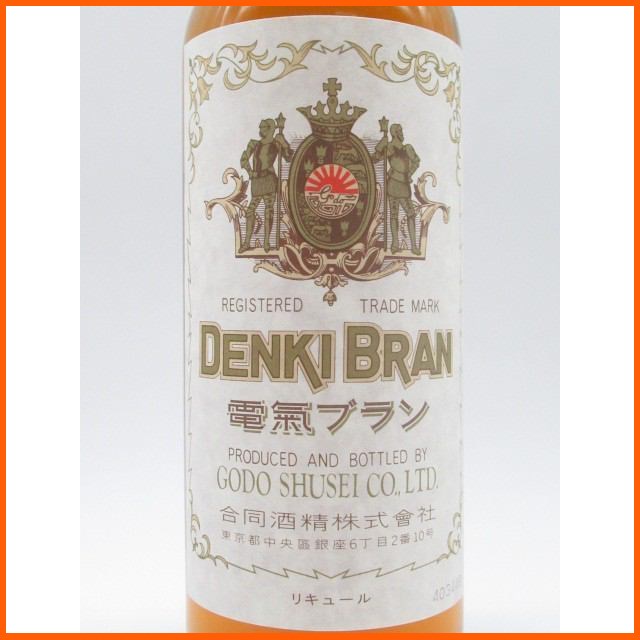 最大63%OFFクーポン 電気ブラン デンキブラン 40度 720ml 合同酒精 ipponsugi.org