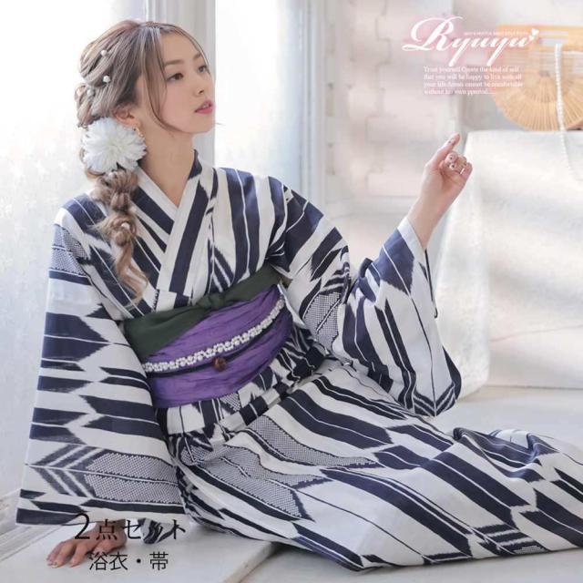 浴衣 セット レディース 浴衣レディース レディース浴衣 ゆかた 帯 下駄 キャバ浴衣 キャバ 夏祭り 花火大会 Ryuyu 大