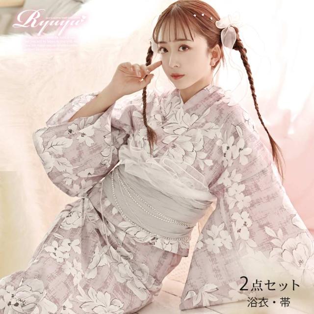 浴衣 セット レディース 浴衣レディース レディース浴衣 ゆかた 帯 下駄 キャバ浴衣 キャバ 夏祭り 花火大会 Ryuyu 花