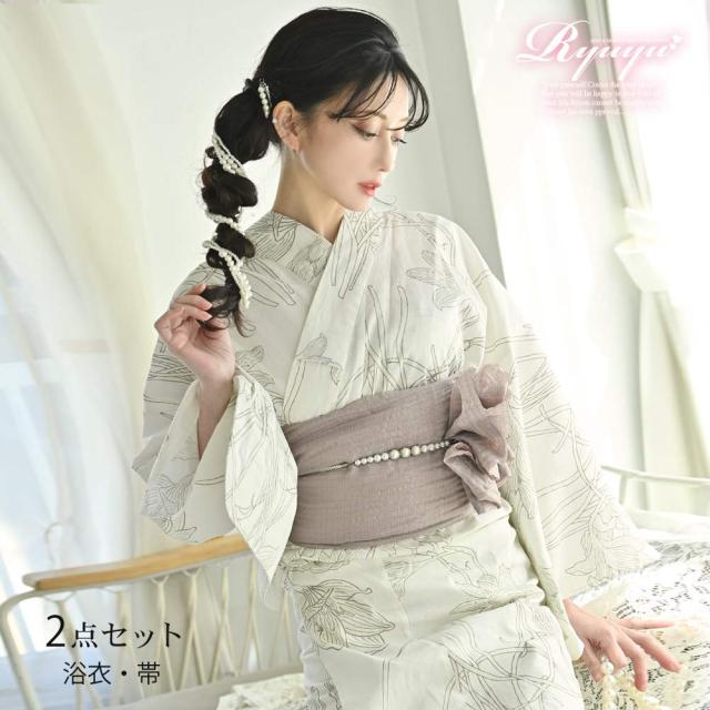 浴衣 セット レディース 浴衣レディース レディース浴衣 ゆかた 帯 下駄 キャバ浴衣 キャバ 夏祭り 花火大会 Ryuyu 百