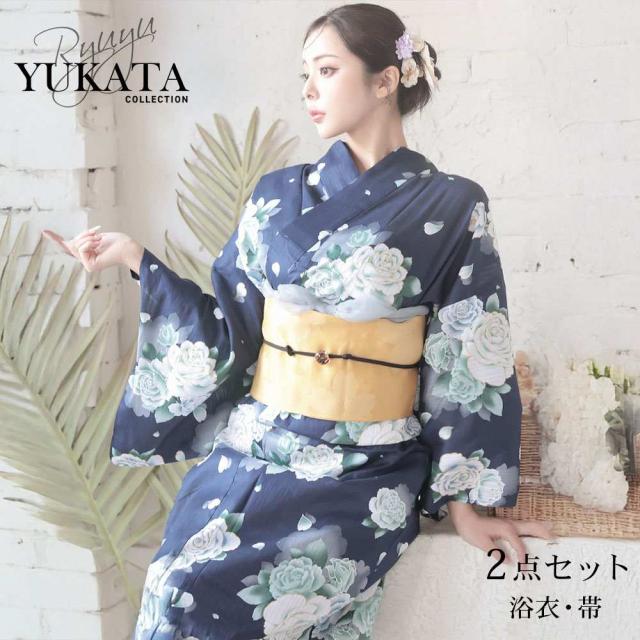 浴衣 セット レディース 浴衣レディース レディース浴衣 ゆかた 帯 下駄 キャバ浴衣 キャバ 夏祭り 花火大会 Ryuyu ネ