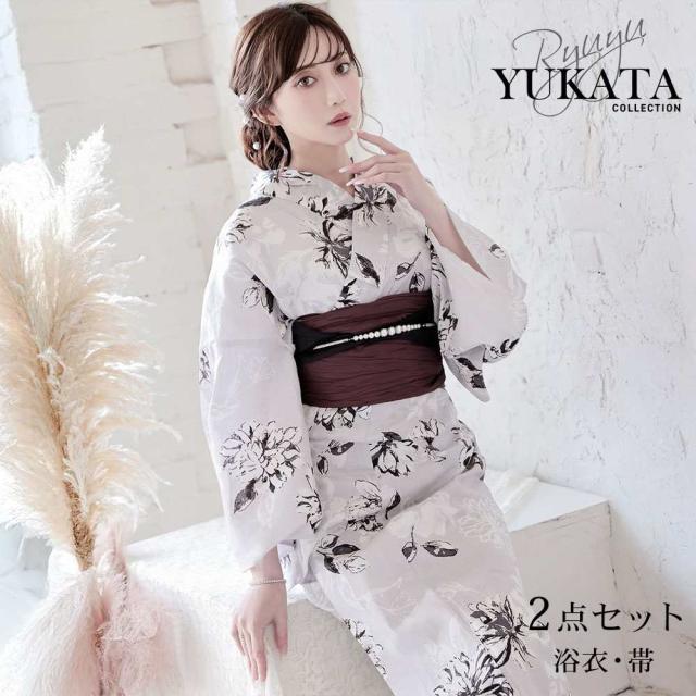 浴衣 セット レディース 浴衣レディース レディース浴衣 ゆかた 帯 下駄 キャバ浴衣 キャバ 夏祭り 花火大会 Ryuyu ベ