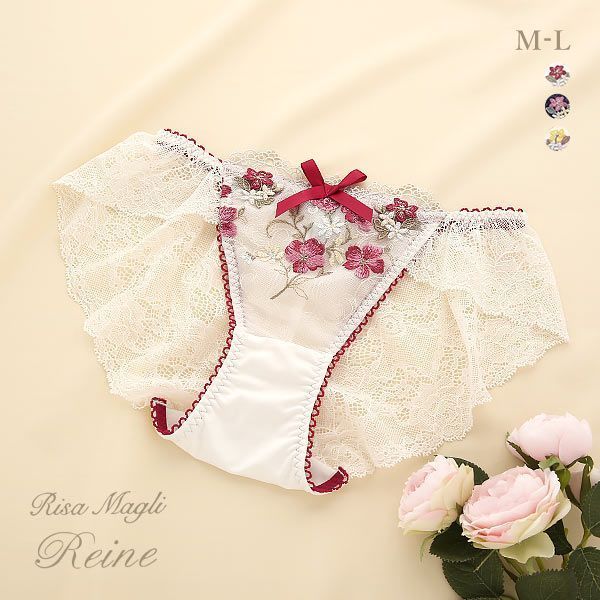 ショーツ バックレース リサマリ Risa Magli レーヌ Reine アン・マリー スタンダード 単品 下着 レディース 50%OFF メール便(4)の通販はau PAY マーケット ...