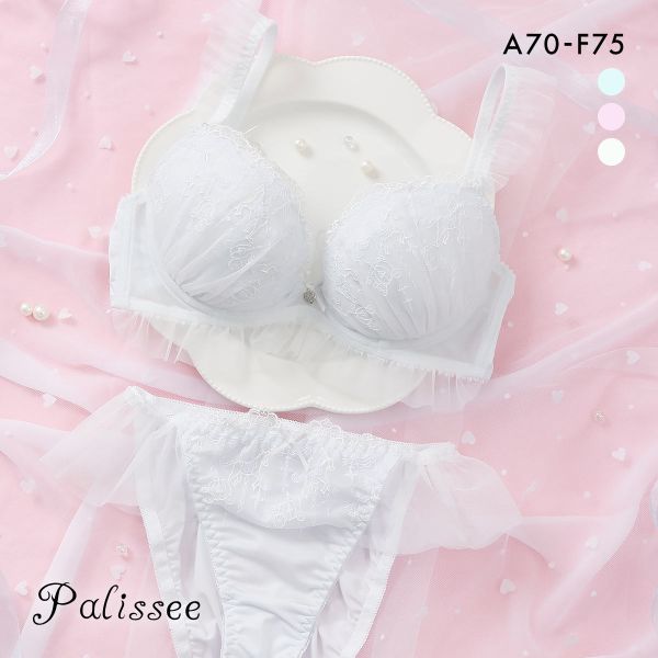 パリーゼ プリンセスフリル ブラセット ABCDEF ブラジャー ショーツ セット おとぎ話 Palisseeの通販はau PAY マーケット - SHIROHATO(白鳩) | au PAY ...