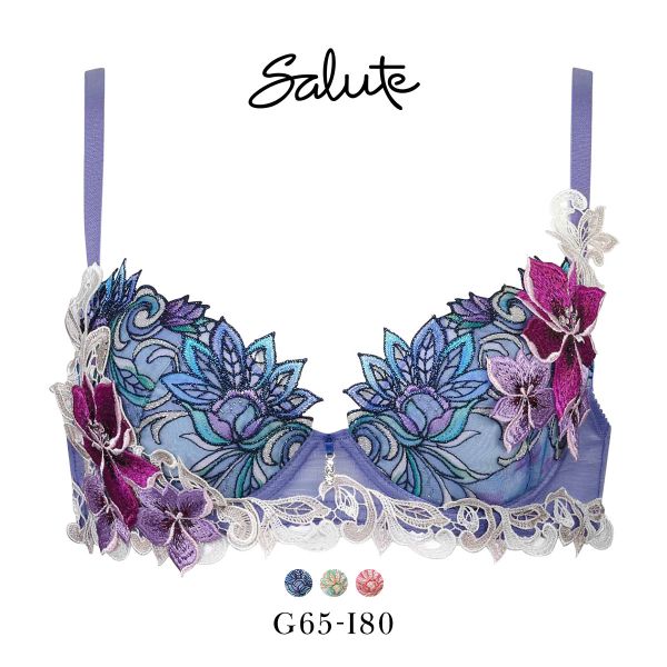 30％OFF【送料無料】 ワコール サルート 80グループ 80G P-UP ブラジャー GHI プッシュアップ Wacoal Salute BTJ480 25SS先行プレステー