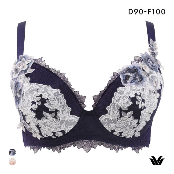 ワコール プレミアム 22series BXD022 22G クイーンサイズ 3/4カップブラジャー DEF 大きいサイズ Wacoal 下着 レディース 15%OFF 送料無料