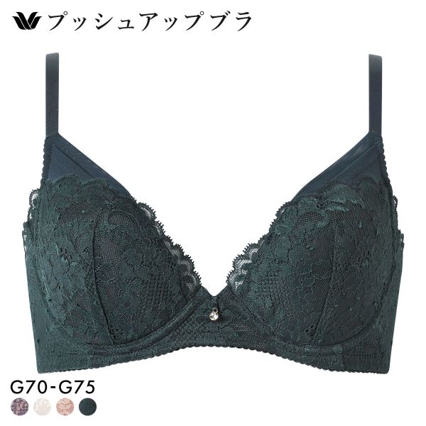 ワコール プッシュアップブラ プランジングタイプ プレミアム 13series BXD713 13G ブラジャー G Wacoal 大きいサイ 下着 レディース 15%OFF 送料無料