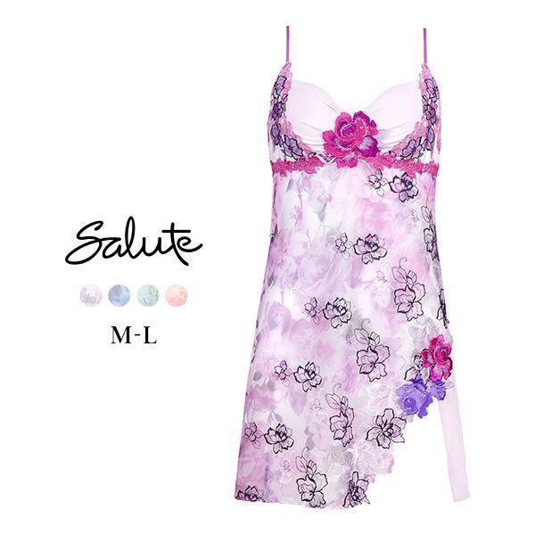 ワコール Wacoal サルート Salute 24SS 06G STJ206 スリップ ランジェリー ML 80丈 スタンダードシ レディース 27%OFF 送料無料 メール便(20)の通販 ...