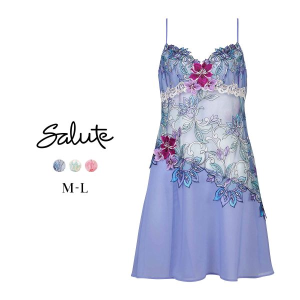 30％OFF【メール便(7)】【送料無料】 ワコール サルート 80グループ 80G スリップ ランジェリー ML 85丈 Wacoal Salute STJ280 25SS先行