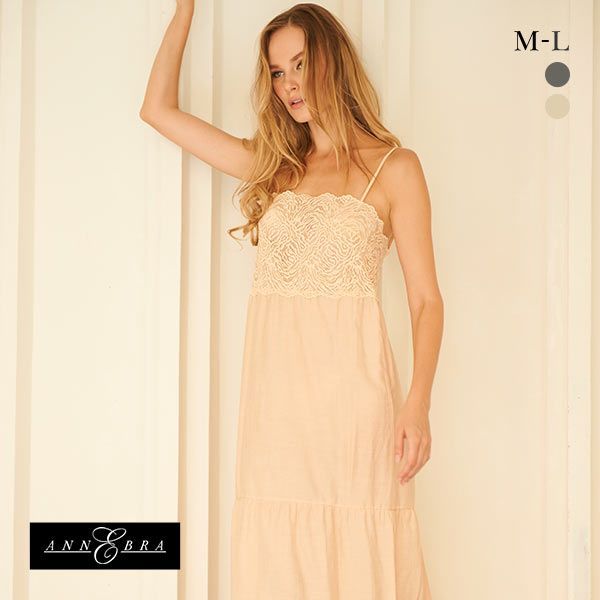 アンブラ ANNEBRA Vintage ルームワンピース ロングドレス ルームウェア 送料無料 メール便(25)