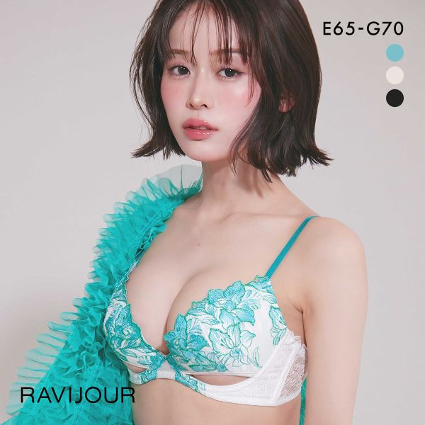 ブラジャー ラヴィジュール レミニセンス グラマーアップ EFG 盛り 谷間 バストアップ リフトアップ RAVIJOUR 下着 レディース 送料無料