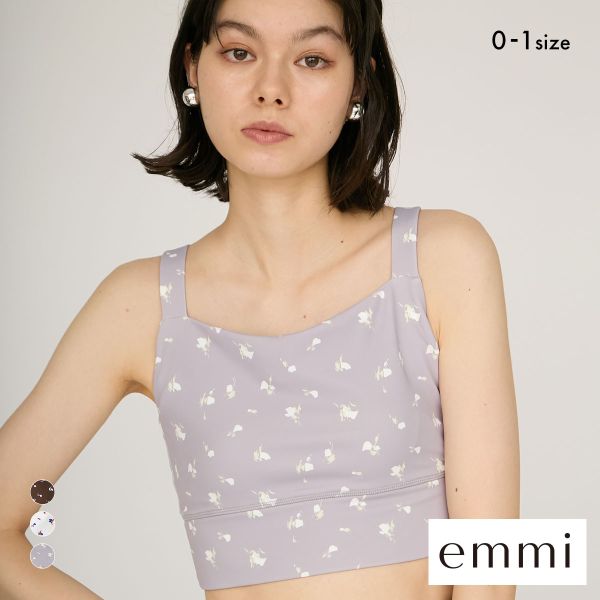 【送料無料】 エミ WELLNESS&TRAINING ディフォームフラワーブラトップ emmi