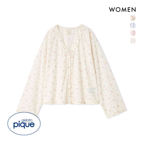 【送料無料】 ジェラートピケ レディース バリエーションシャツ ジェラピケ パジャマ ルームウェア gelato pique