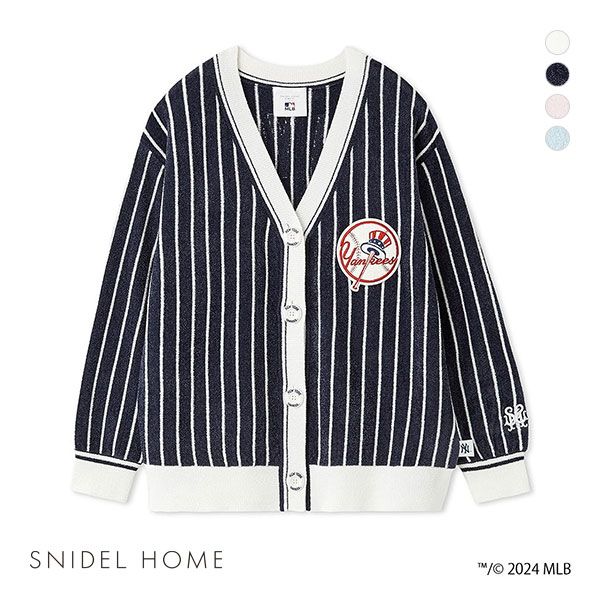 スナイデルホーム SNIDEL  MLBニットカーディガン パジャマ ルームウェア 30%OFF 送料無料