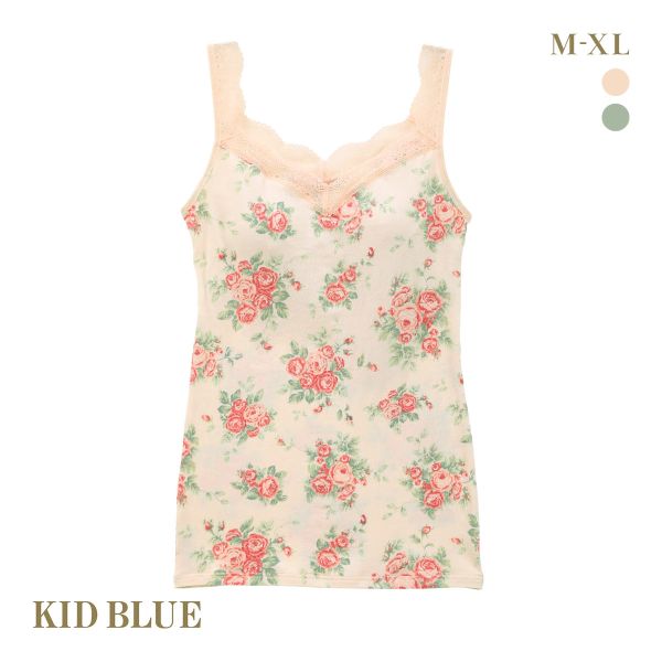 キッドブルー 25オータムローズ カップ付き キャミソール レディース インナー KID BLUE 送料無料