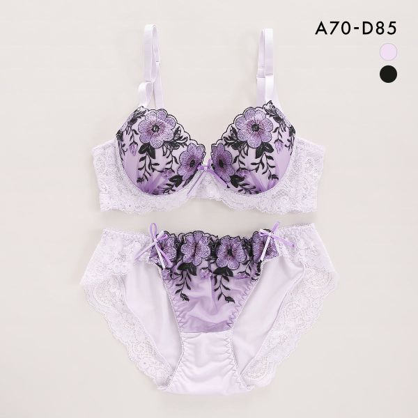 ブラジャー サンエイ 脇高 ナイトフラワー ブラセット ABCD 脇肉 すっきり 脇寄せ 美胸 谷間 丸胸 ショーツ セット SANEI 下着 レディース 35%OFFの通販はau PAY ...