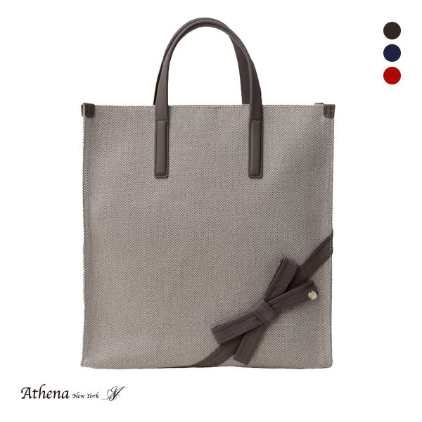 アシーナニューヨーク マディソン トートバッグ リボン Athena New York 63%OFF 送料無料