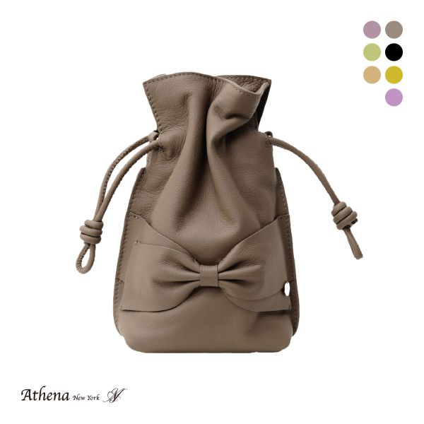アシーナニューヨーク ショルダー リサコ スモール バッグ リボン Athena New York 64%OFF 送料無料