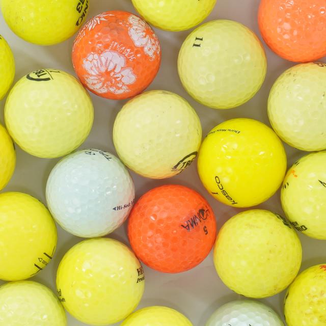 ロストボール　Lost Ball　ブランド混合 練習用カラーECOボール 500個セット