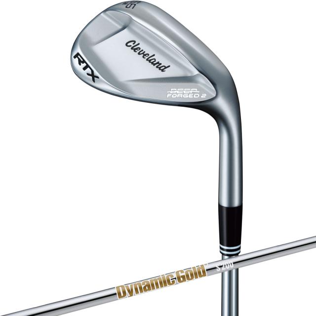 ゴルフクラブ クリーブランド　Cleveland Golf　RTX DEEP FORGED2 ウェッジ ダイナミックゴールド HT　シャフト：ダイナミックゴールド HT