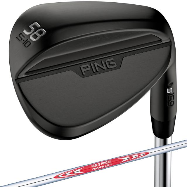 ピン　PING　s159 Sグラインド ミッドナイト ウェッジ N.S.PRO MODUS3 TOUR 105／115／120　シャフト：N.S.PRO MODUS3 TOUR 115　レフ…