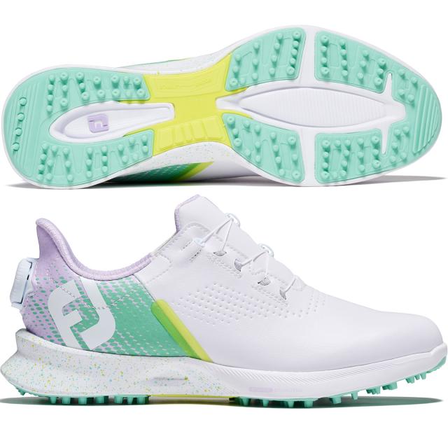 ゴルフシューズ フットジョイ　Foot Joy　フューエル フラッシュ スパイクレス BOA シューズ　レディス