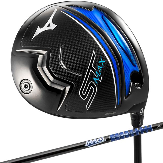 ゴルフクラブ ミズノ　ST　ST-MAX 230 ドライバー ブラックIPミラー＆ショット仕上げ Tour AD GM D　シャフト：Tour AD GM D