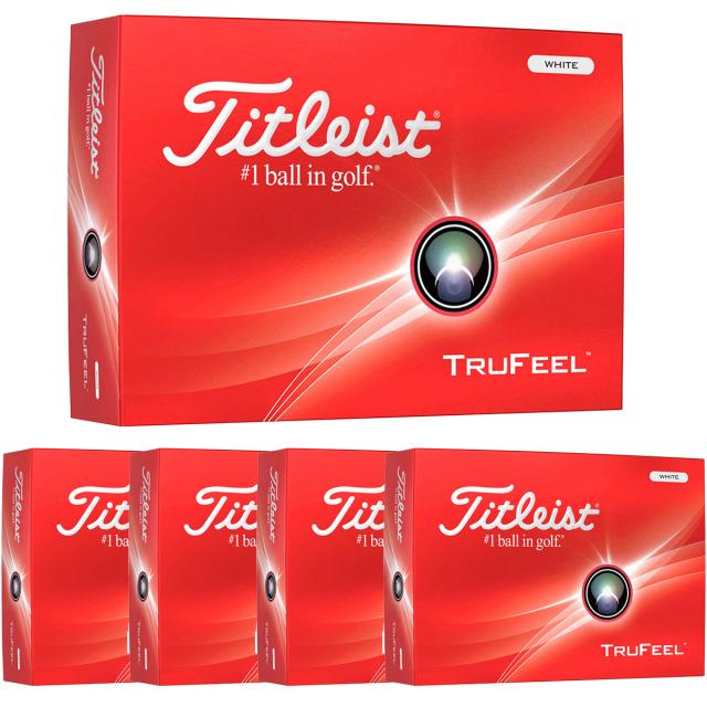 ゴルフボール タイトリスト　TRUFEEL　TRUFEEL ボール 5ダースセット