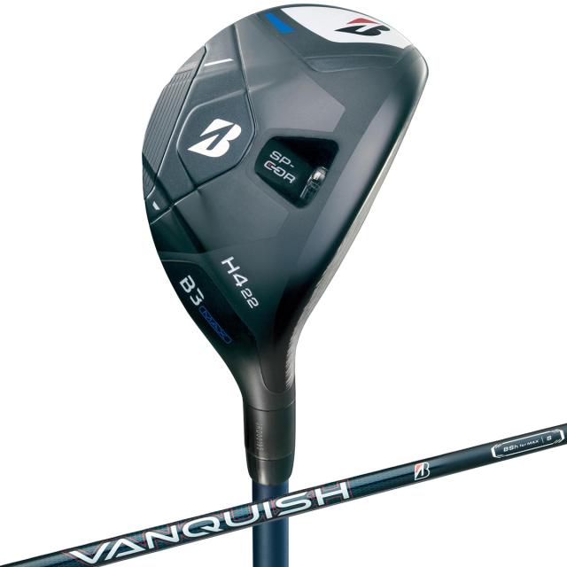 ブリヂストン　BRIDGESTONE GOLF　B3 MAX ハイブリッドユーティリティ VANQUISH BSh for MAX　シャフト：VANQUISH BSh for MAX