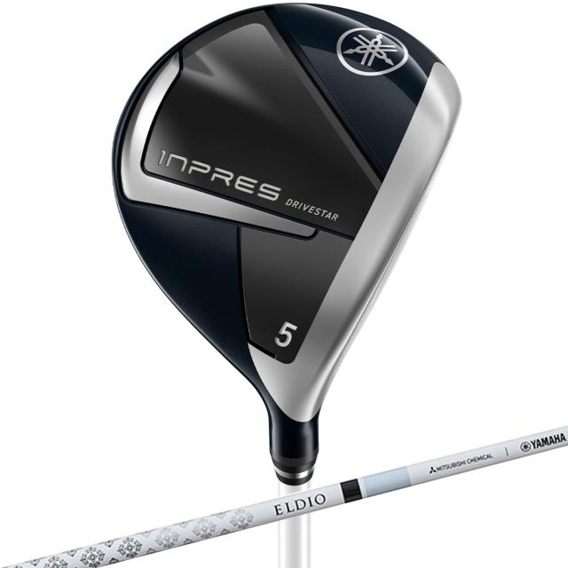 ヤマハ　inpres　25 インプレス DRIVE STAR フェアウェイウッド ELDIO for Yamaha TM325f　シャフト：ELDIO for Yamaha TM325f　レディス
